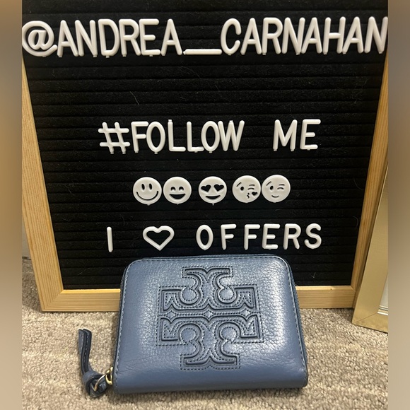 Tory Burch | Bags | Tory Burch Keychain Compact Wallet | Poshmark